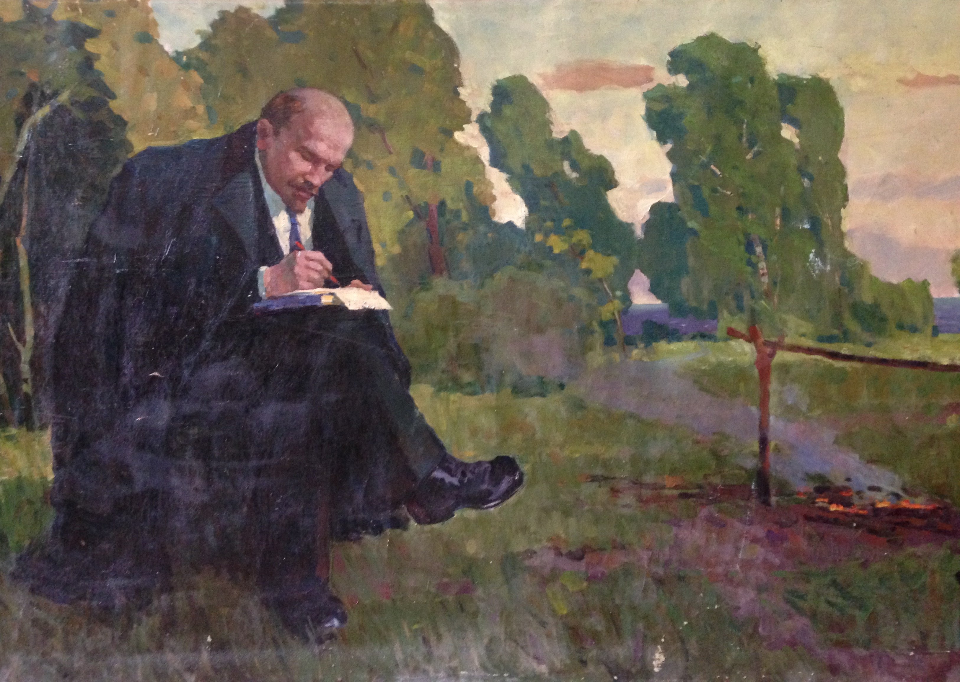 «В.И. Ленин в Разливе» — Окна соцреализма